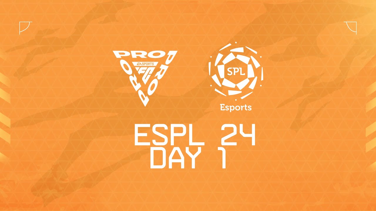 الدوري السعودي الإلكتروني للمحترفين | eSPL 24 - اليوم الأول - YouTube