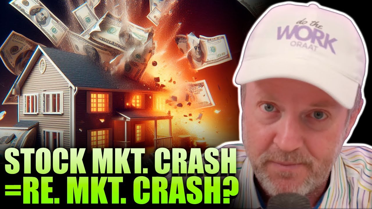 Will a Stock Market Crash Cause Real Estate Market to Crash - YouTube