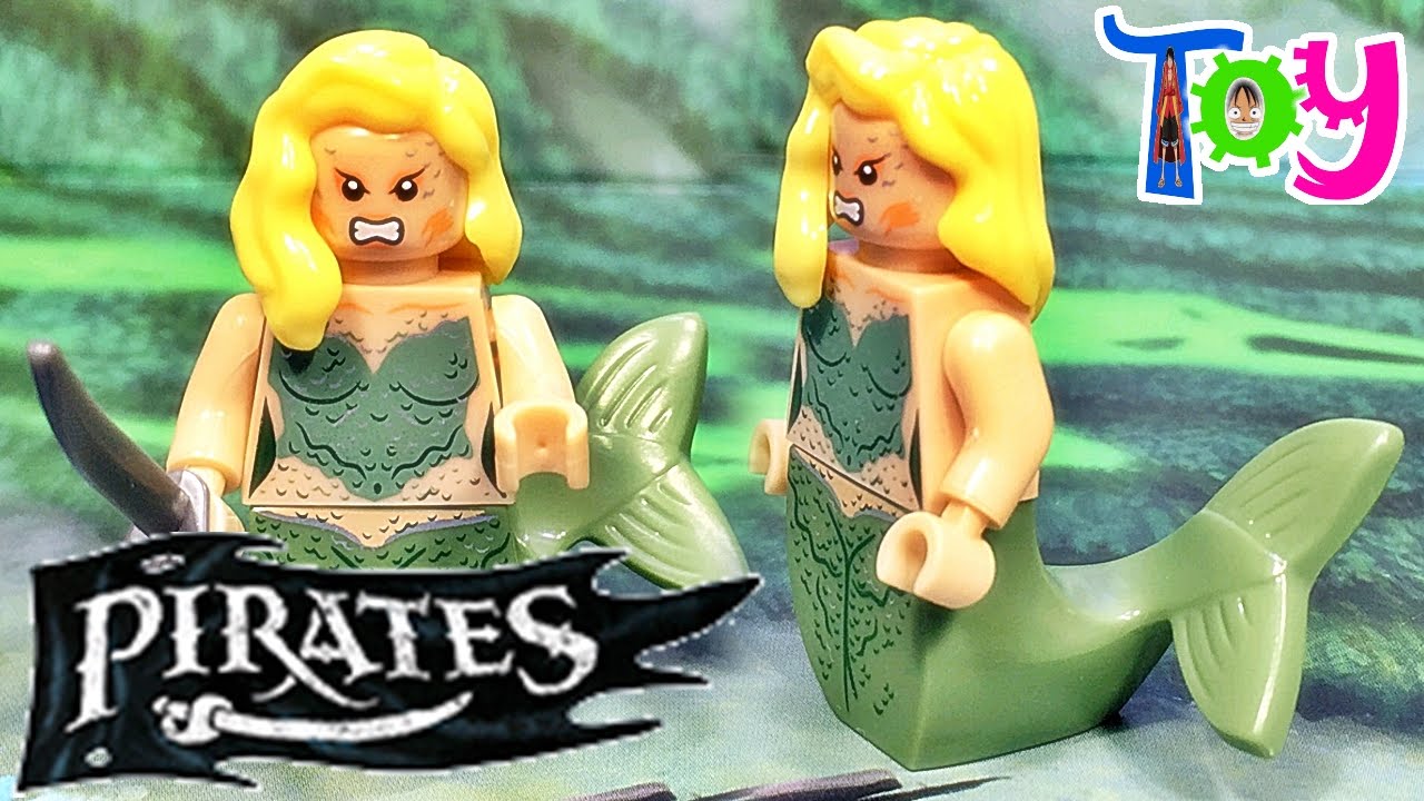 ksz 캐리비안의 해적 인어 시레나의 친구 레고 짝퉁 미니피겨 Lego knockoff pirates caribbean ...