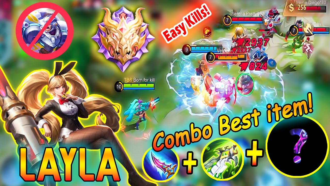Layla Combo High Damage Items - Layla New Build Supper Damage 2022 ...