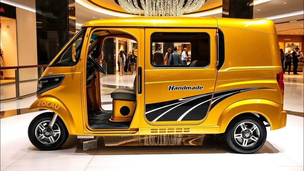 2025 Handmade School Van E-Auto Rickshaw – The Future of Safe School ...