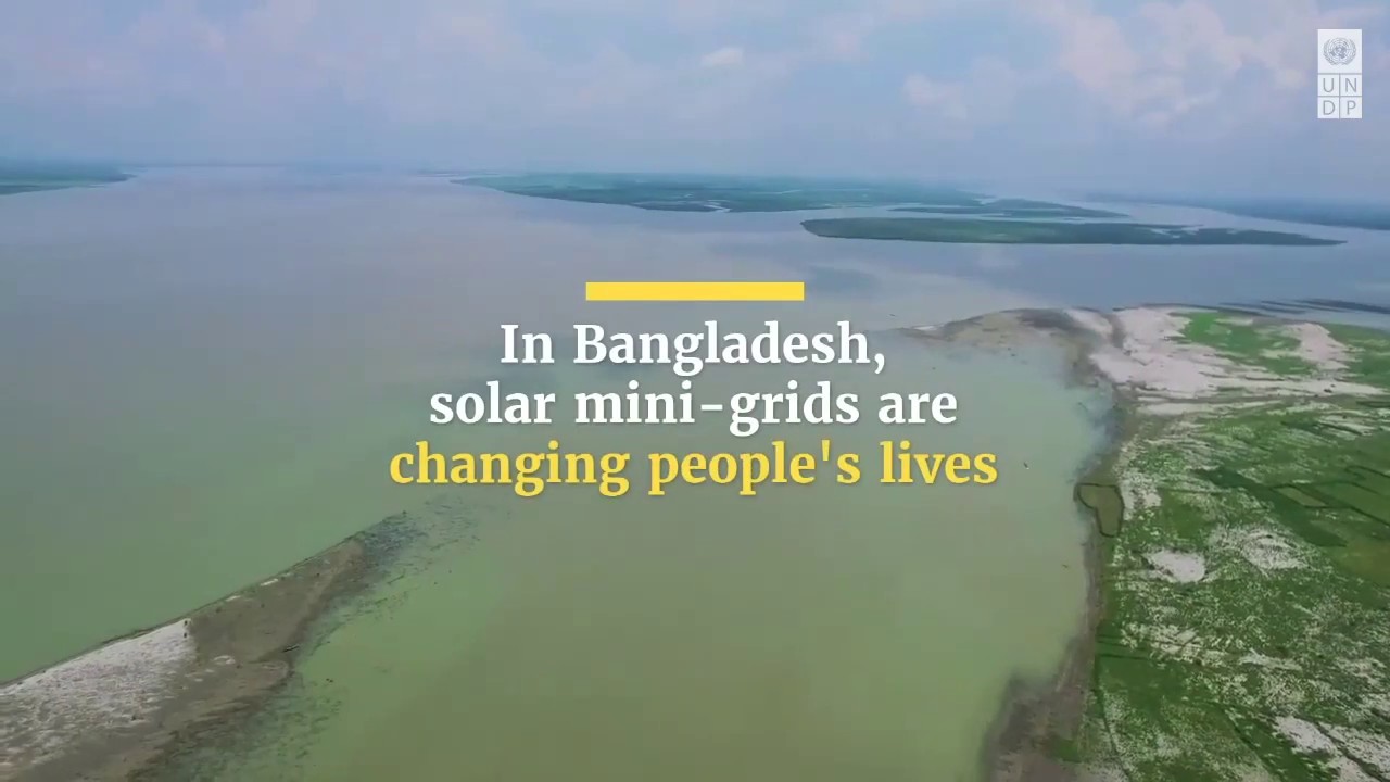 How solar mini-grids are changing lives in Bangladesh - YouTube