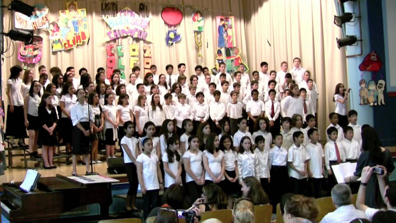 Mariah Carey - Hero - Performed by Grads of PS196 Class of 2009 in a ...