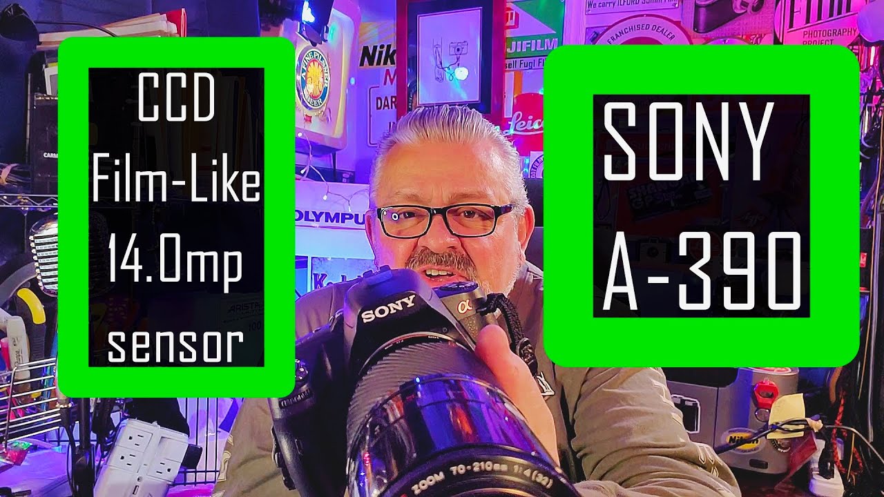 SONY A-390 Film-Like CCD 14mp sensor a390 + Minolta AF 70-210mm f4 ...