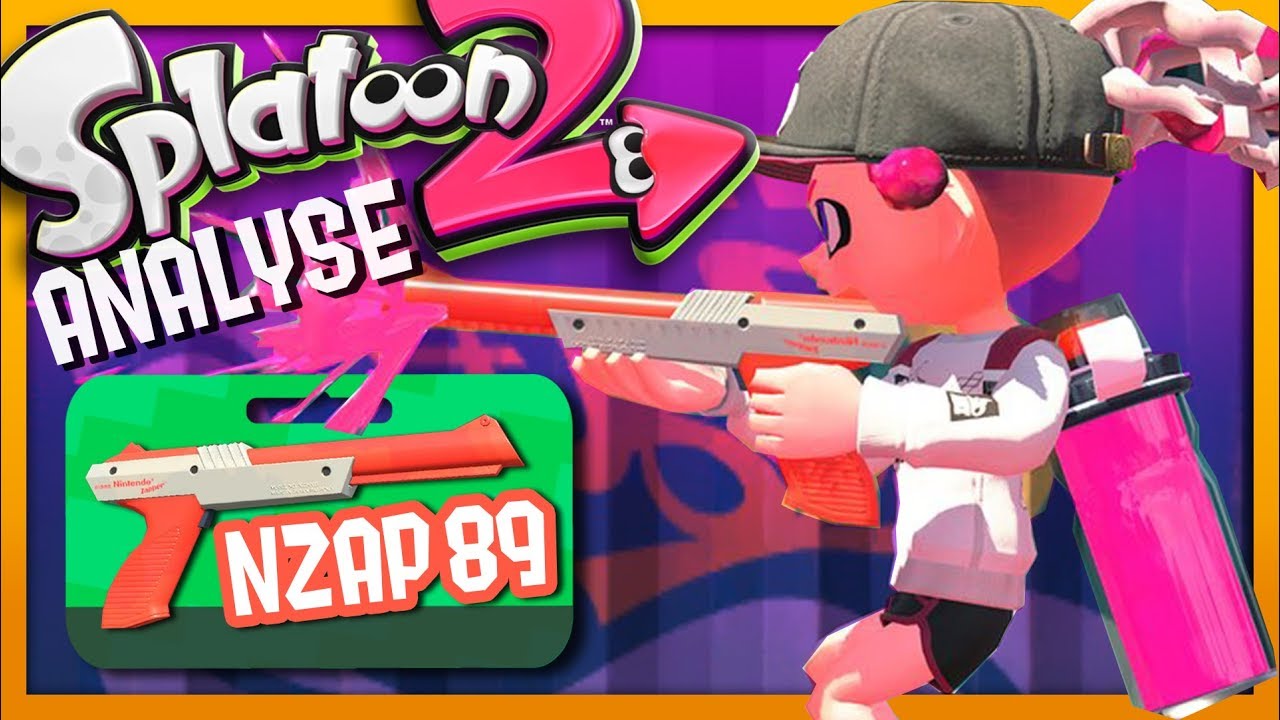 ANALYSE DU NZAP 89 et comparaison avec les autres lanceurs - Splatoon 2 ...
