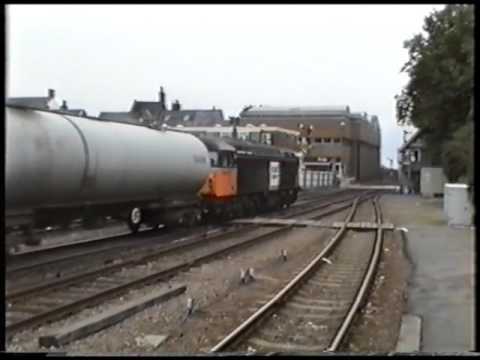 56055 Immingham to Gainsborough tanks Lincoln 03 09 96 - YouTube
