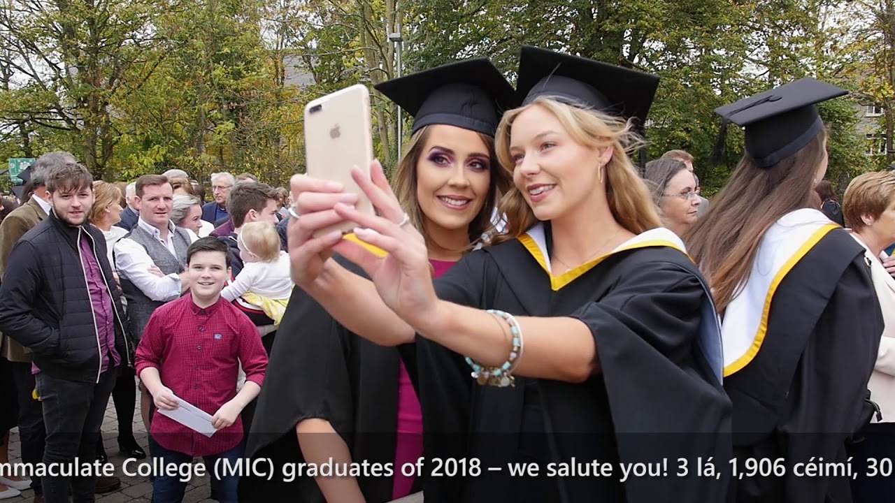 Mary Immaculate College Graduation 2018 - YouTube