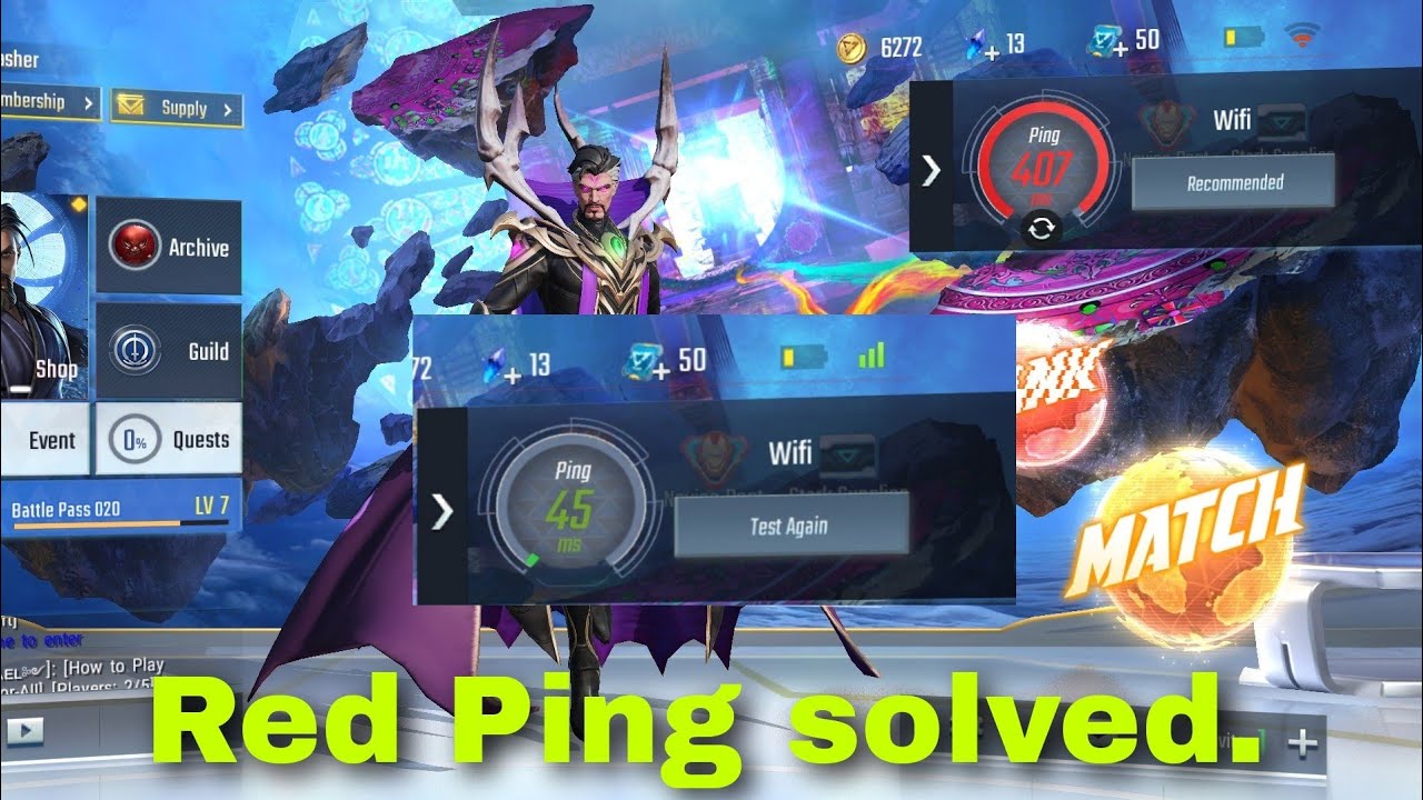 Red Ping issue solved | MARVEL SUPER WAR - YouTube
