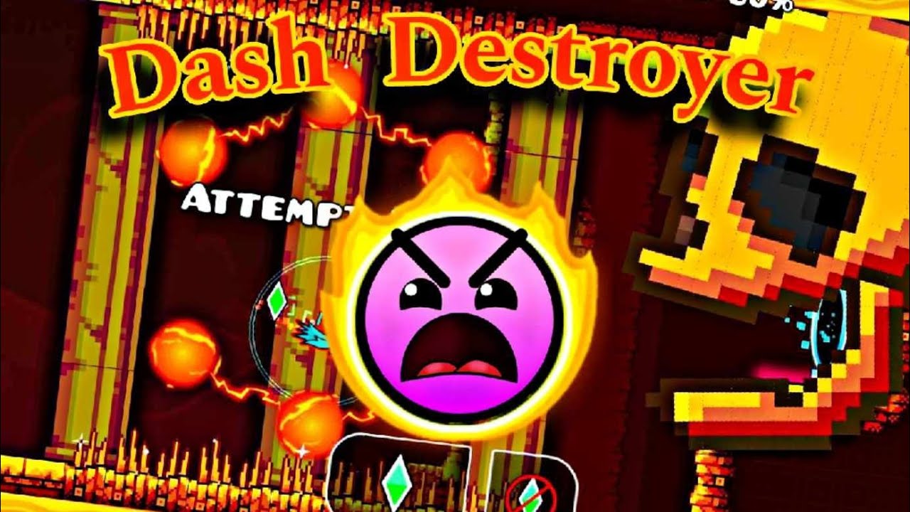 Geometry Dash Full Versión ( Dash Destroyer) ( Fan Game) - YouTube