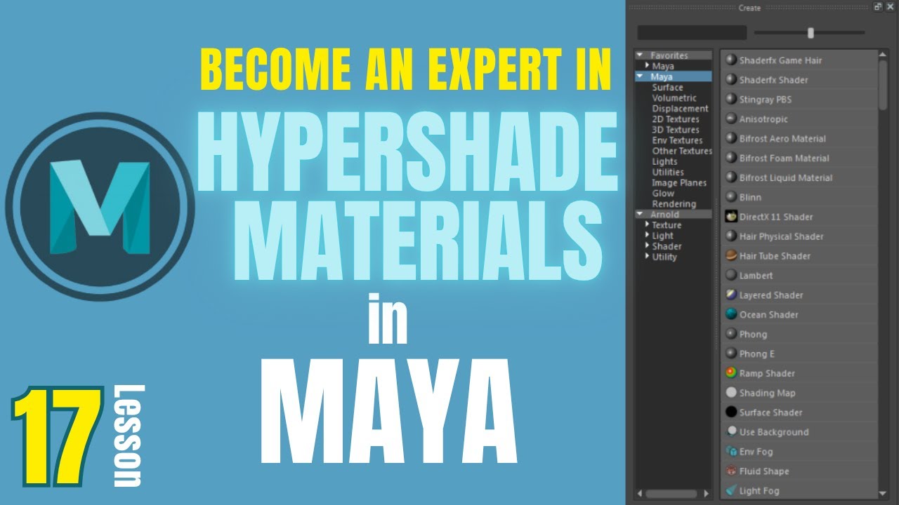 Master Textures & Materials in Maya FAST! | Beginner's Guide to ...