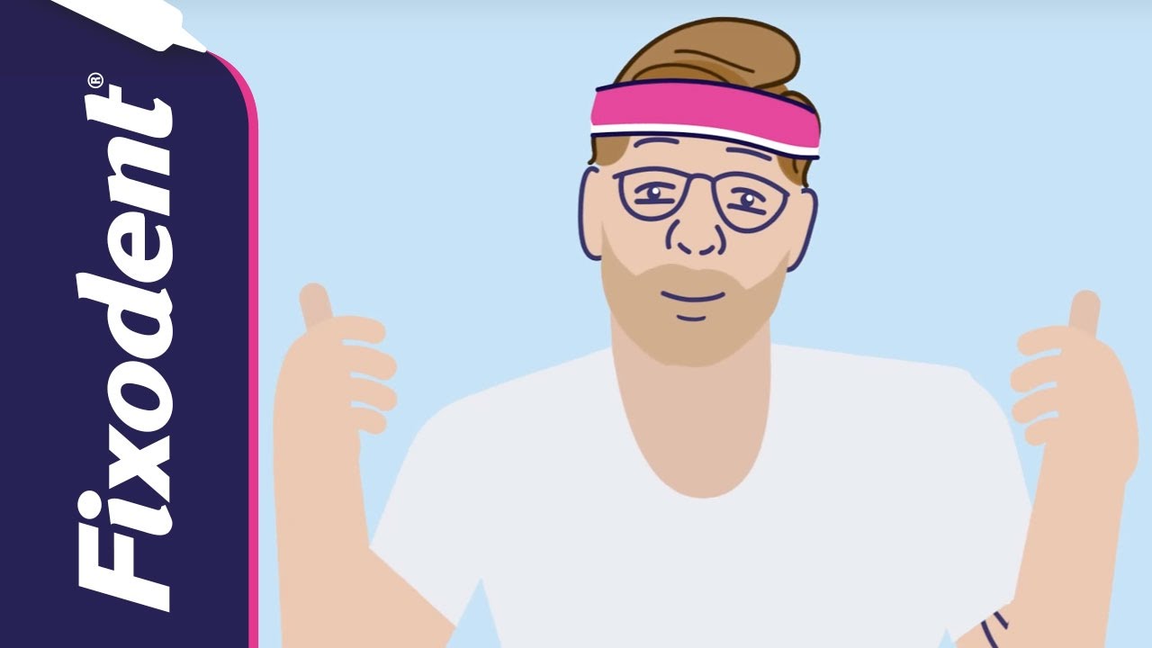 Tips on How to Get Used to Dentures | Fixodent - YouTube