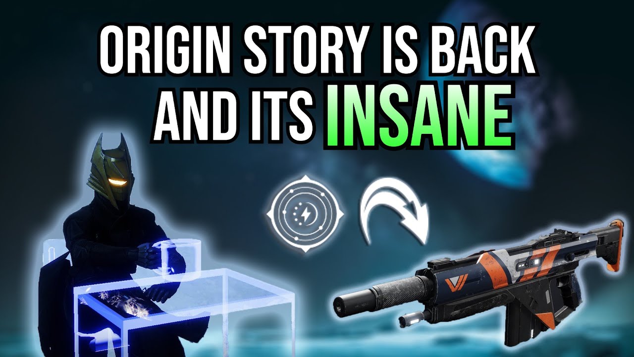 Origin Story is The Best New Auto Rifle - #destiny2 - YouTube