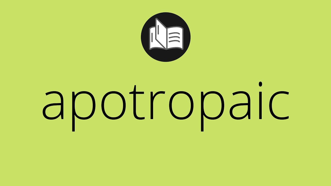 What APOTROPAIC means • Meaning of APOTROPAIC • apotropaic MEANING ...