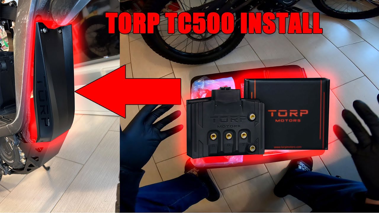 Surron NYC - Install & Test of Torp TC500 Controller - YouTube