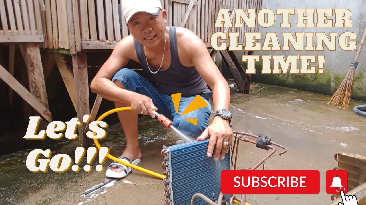 How To Clean A Window Type Aircon. - YouTube