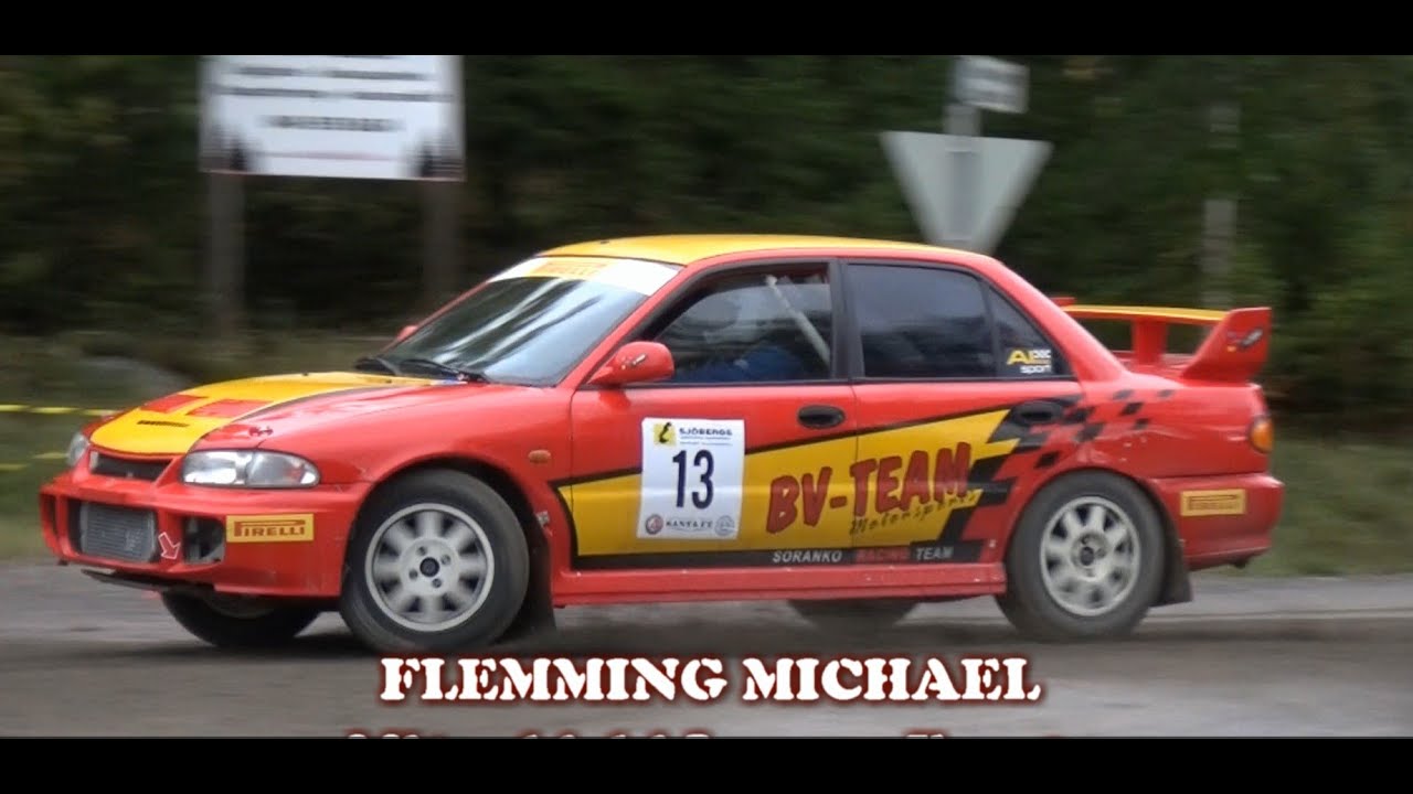 Maanrakennus Sjöberg Rallisprint 2023 Michael Flemming - YouTube