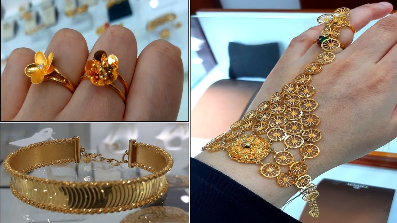 കുറച്ച് അറബിപ്പൊന്ന് വാങ്ങാ൯ പോയാലോ/Latest Arabic Gold Designs from ...