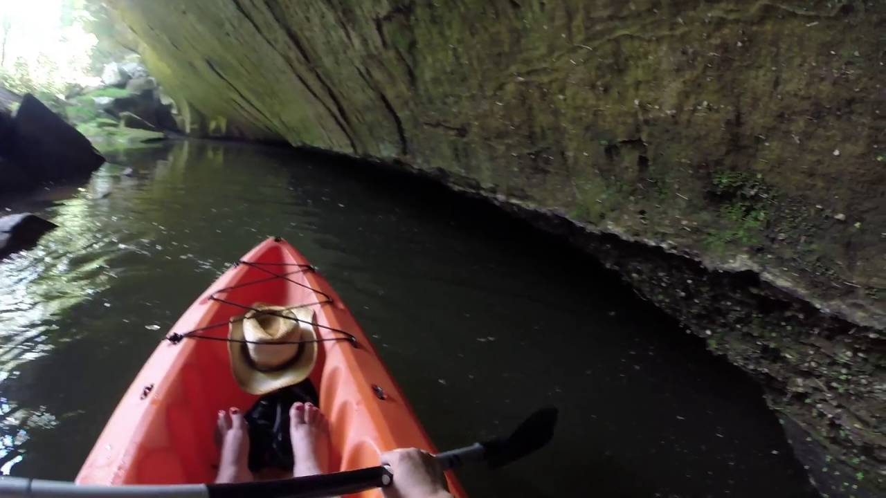 Grotto Falls in Grayson Lake, KY - YouTube