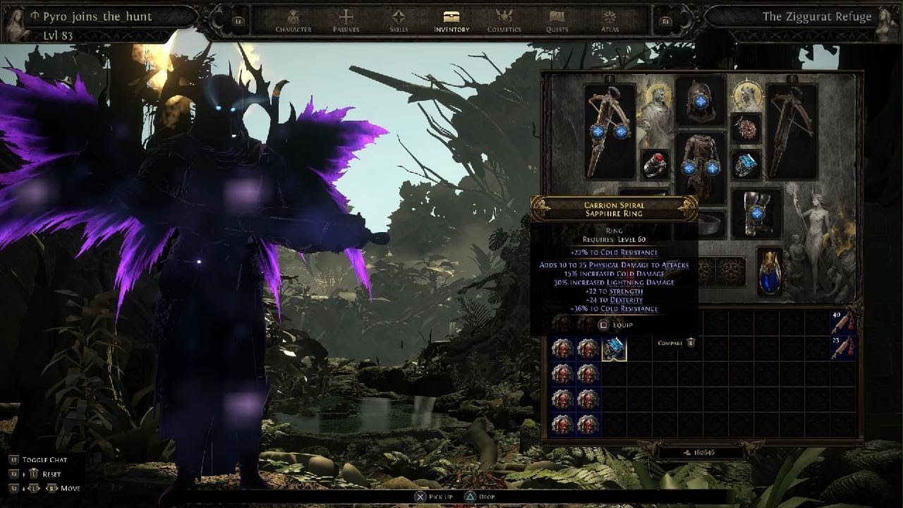 Path of Exile 2 Beta - Galvanic Shard Witch Hunter mapping T9, feel ...