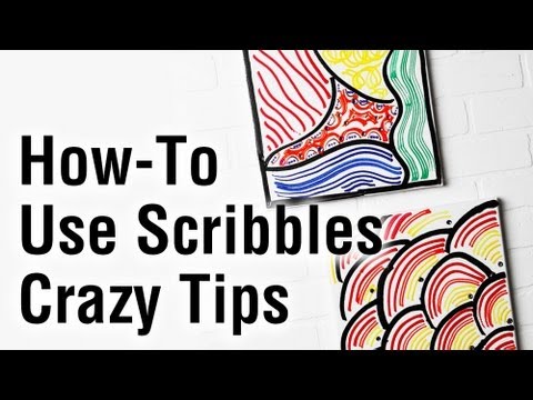 How To Use Scribbles Crazy Tips - YouTube