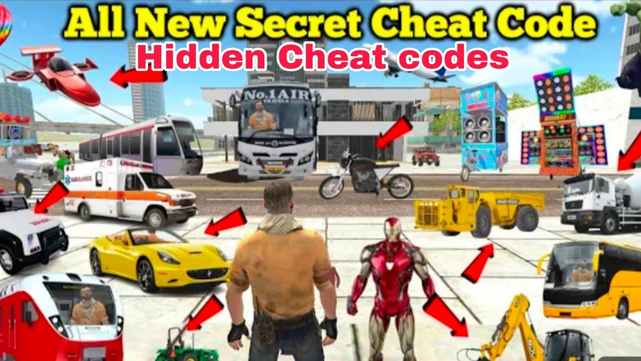 Indian Bike Driving 3D All New Hidden Cheat Codes - YouTube