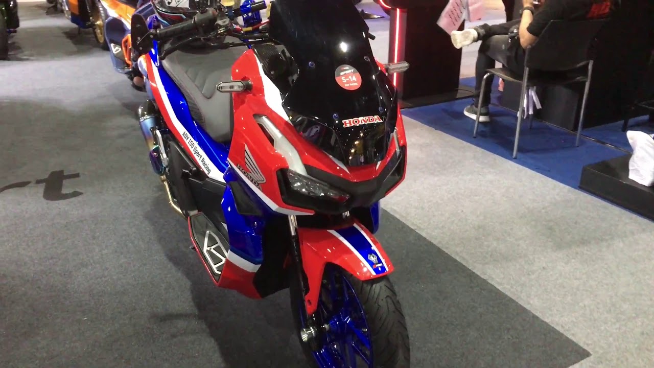 HONDA ADV 150 MODIFIED - YouTube
