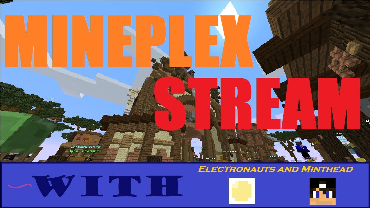 MINECRAFT MINEPLEX PRIVATE SERVER!!!! MINEPLEX CUSTOM MPS /Server Minthead-1 - YouTube