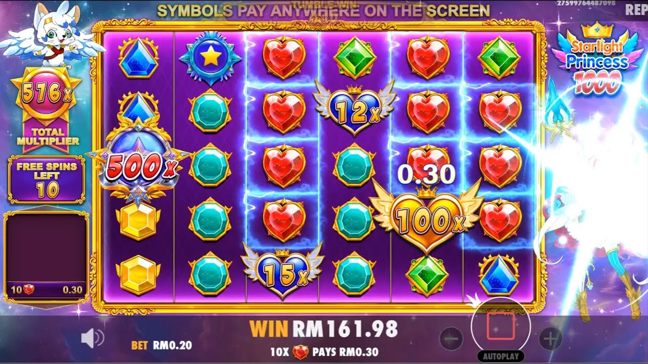 Starlight Princess 1000. MaxWin 15000x - YouTube