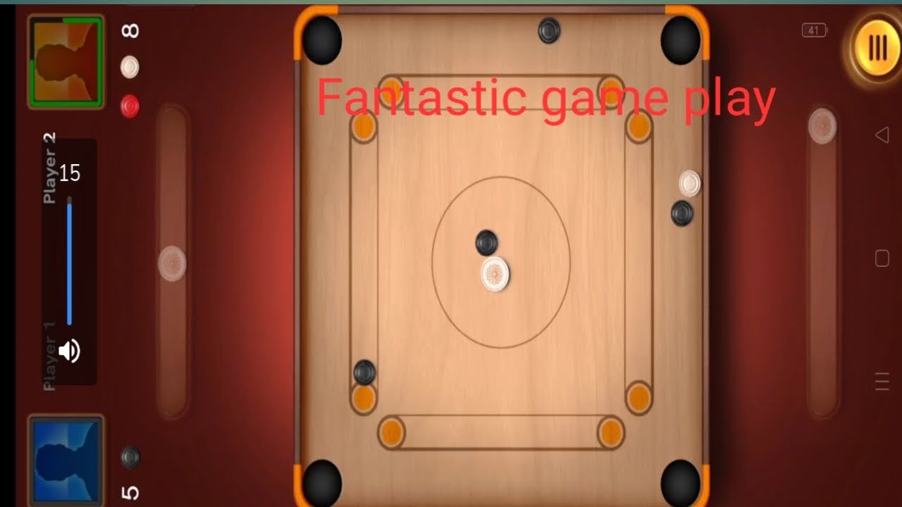 CARROM BOARD GAME 7||BEST MATCH PLAY||C B GAME3.0 - YouTube