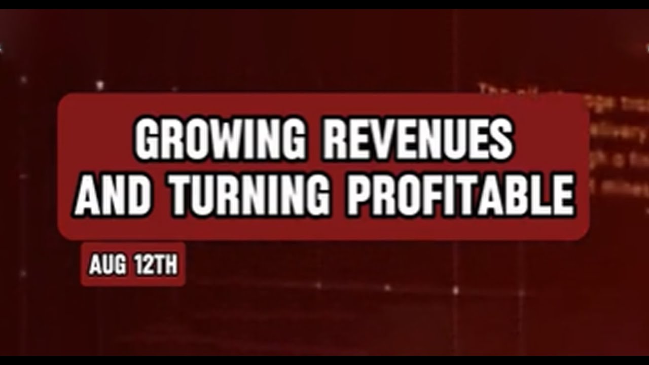 GROWING REVENUES AND TURNING PROFITABLE - YouTube