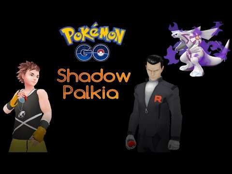 Shadow palkia encounter in Pokemon go - YouTube