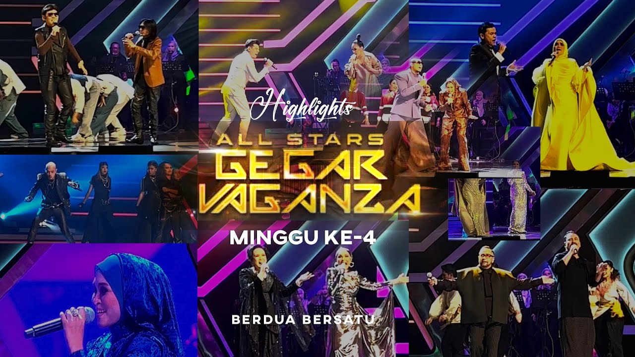 Highlights - All stars GEGAR VAGANZA 2023 (MINGGU Ke-4) Dato' Aishah ...