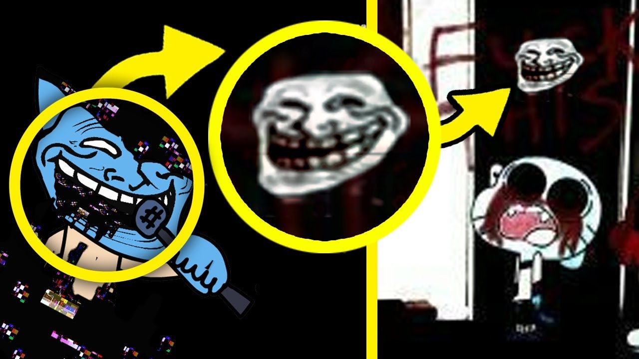 References in FNF Gumball World | Corrupted Gumball | Gumball.exe ...