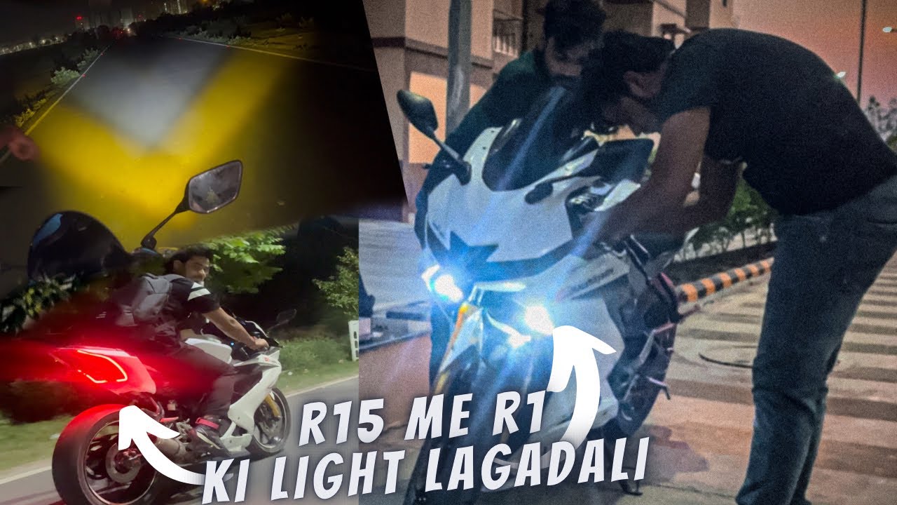 R15 v3 Me R1 ki Light Modification Kardali ! - YouTube