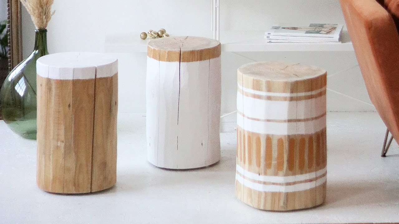 DIY RONDINS DE BOIS DECO - YouTube