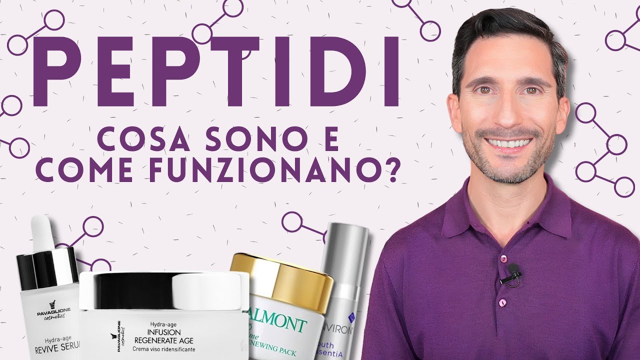PEPTIDI NELLA SKINCARE, COSA SONO E COME FUNZIONANO - YouTube