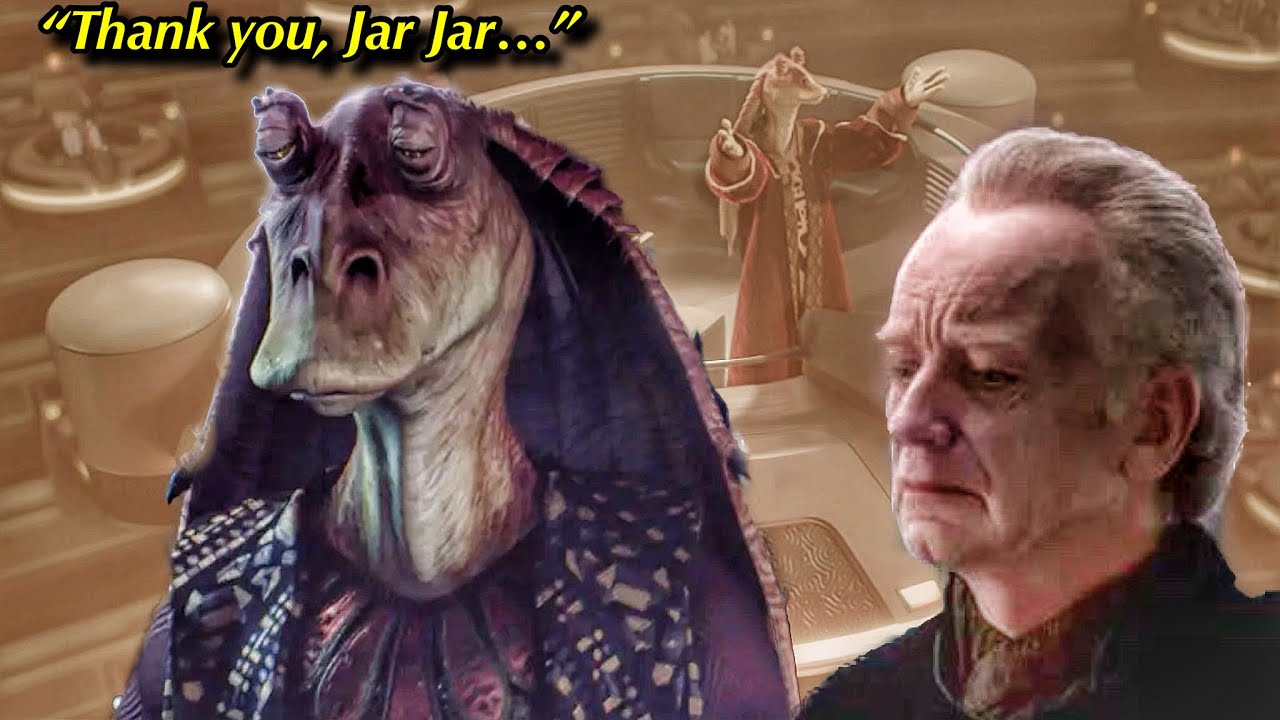 The TRAGIC HISTORY Of Jar Jar Binks After The Clone Wars - YouTube