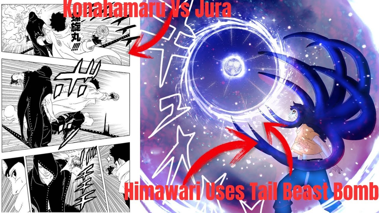 Himawari Use A Tail beast bomb 💀 | Boruto Back in Action | Boruto TBV ...