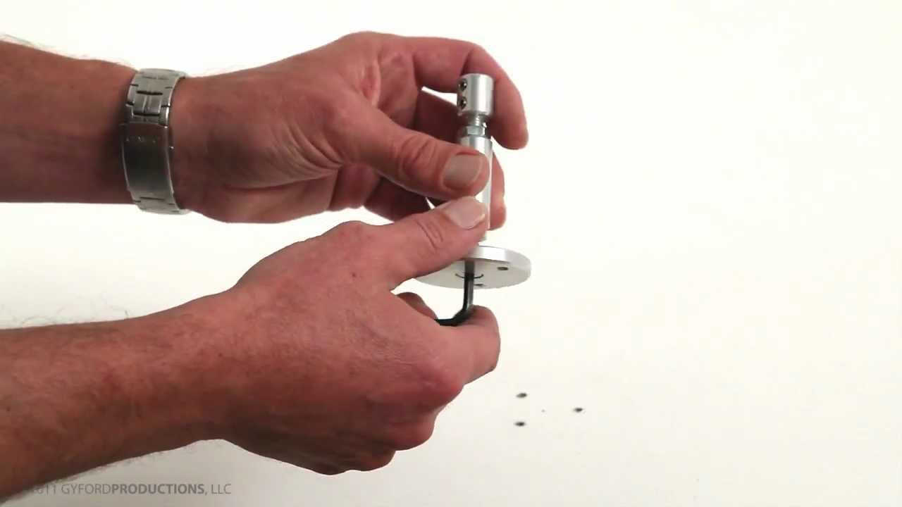 How To Install Wire Suspension Surface Mounts - YouTube