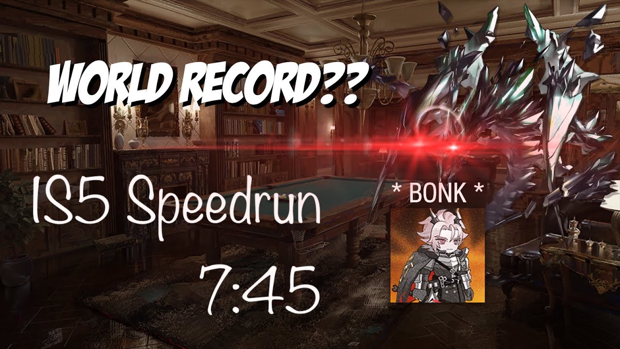 [Arknights] IS5 Twin Crowns in 7m45s - World Record? - YouTube