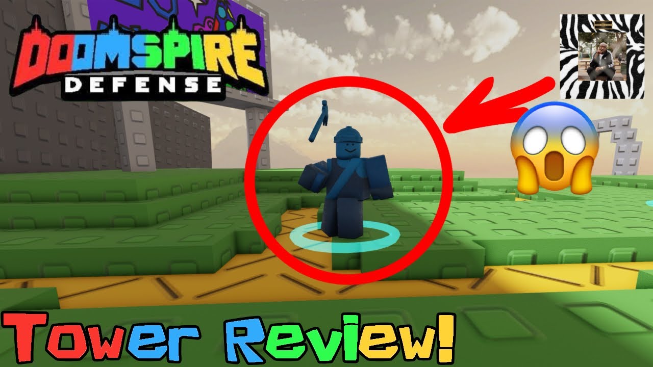 Pinata Tower Review + Gameplay!! - Doomspire Defense(Roblox) - YouTube