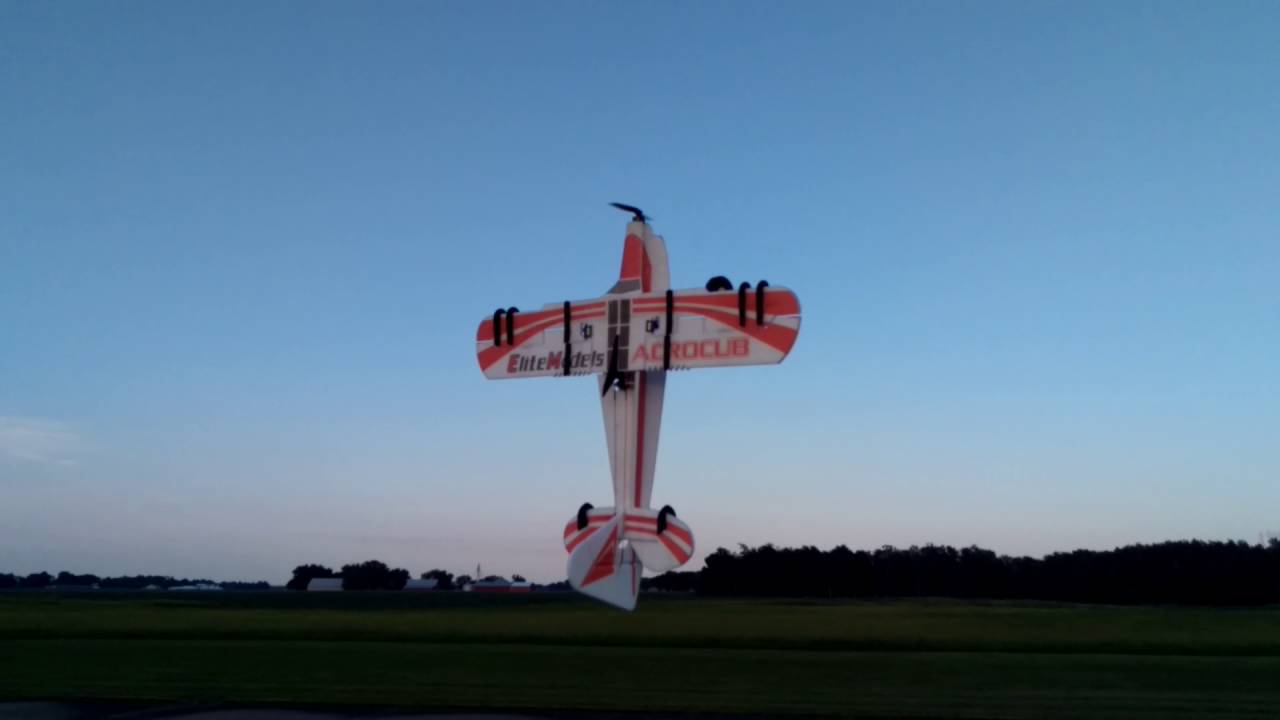 How to fly a VH Acro Cub - YouTube
