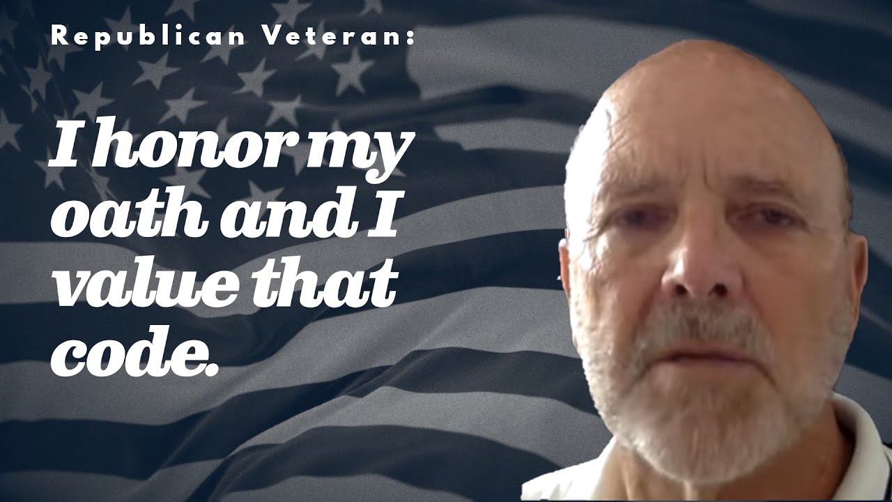 Roderick has a short message for his fellow Republican veterans - YouTube