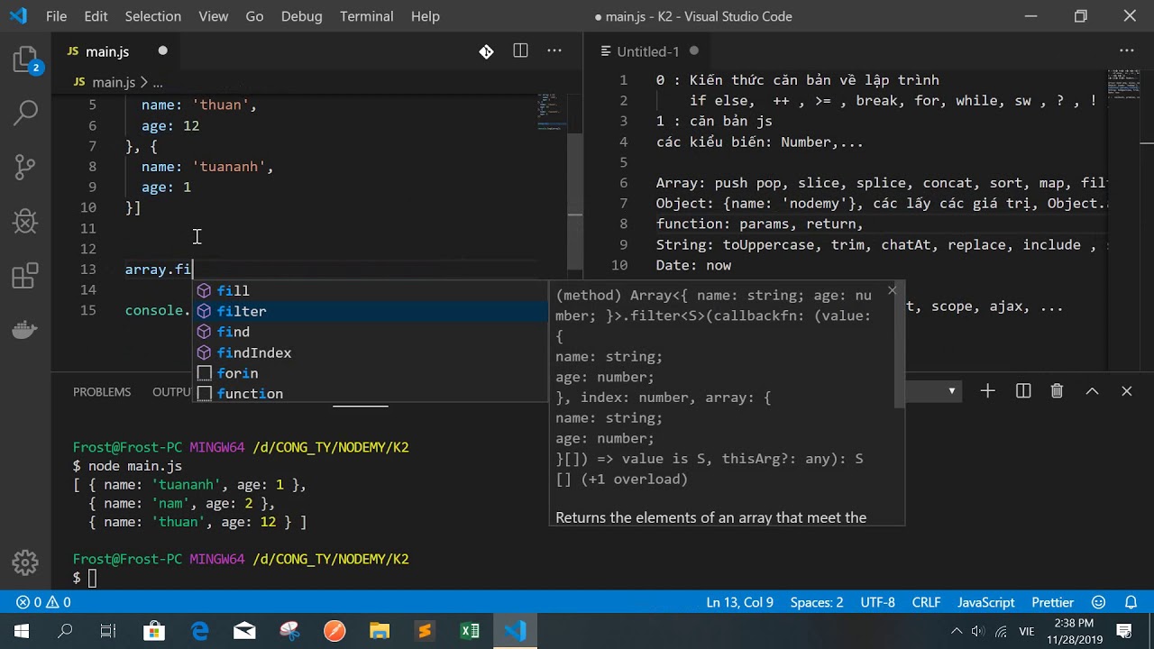 B2 JS Basic - YouTube