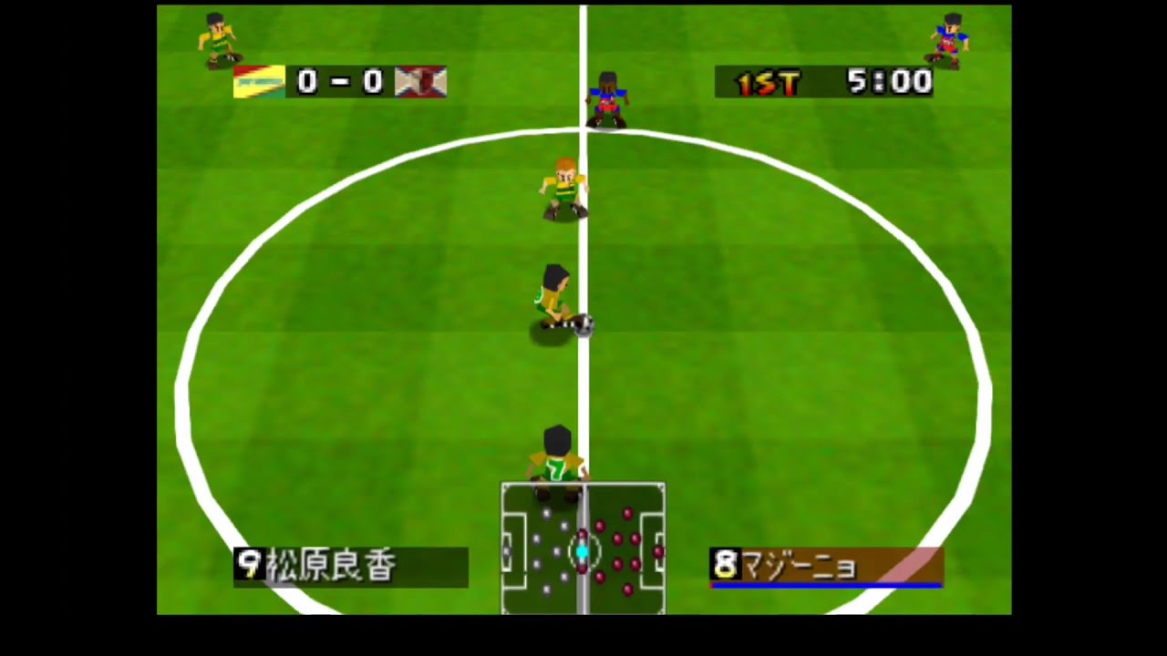 J-League Eleven Beat 1997 - Nintendo 64 football gameplay! - YouTube