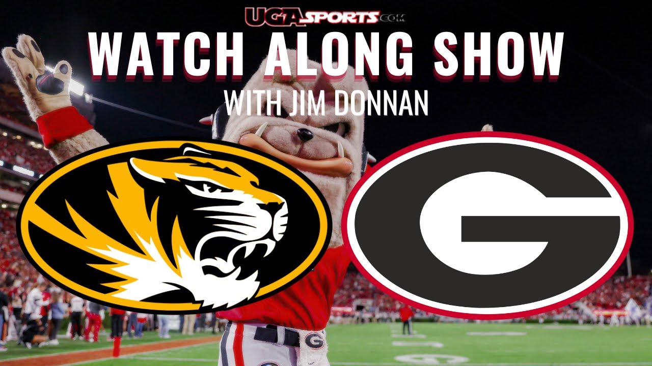 UGASports Watch Along Show with Jim Donnan | Missouri vs. Georgia - YouTube