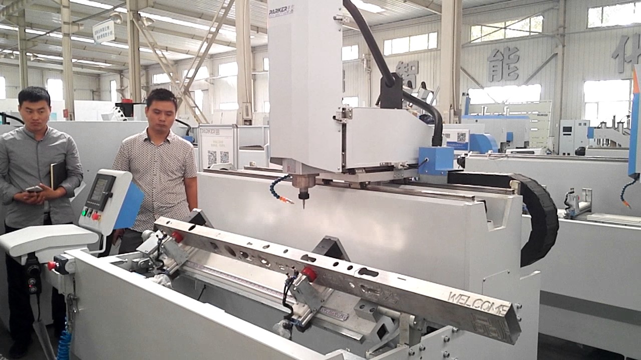 1200mm Aluminum Samll Drilling&Milling Machine - YouTube