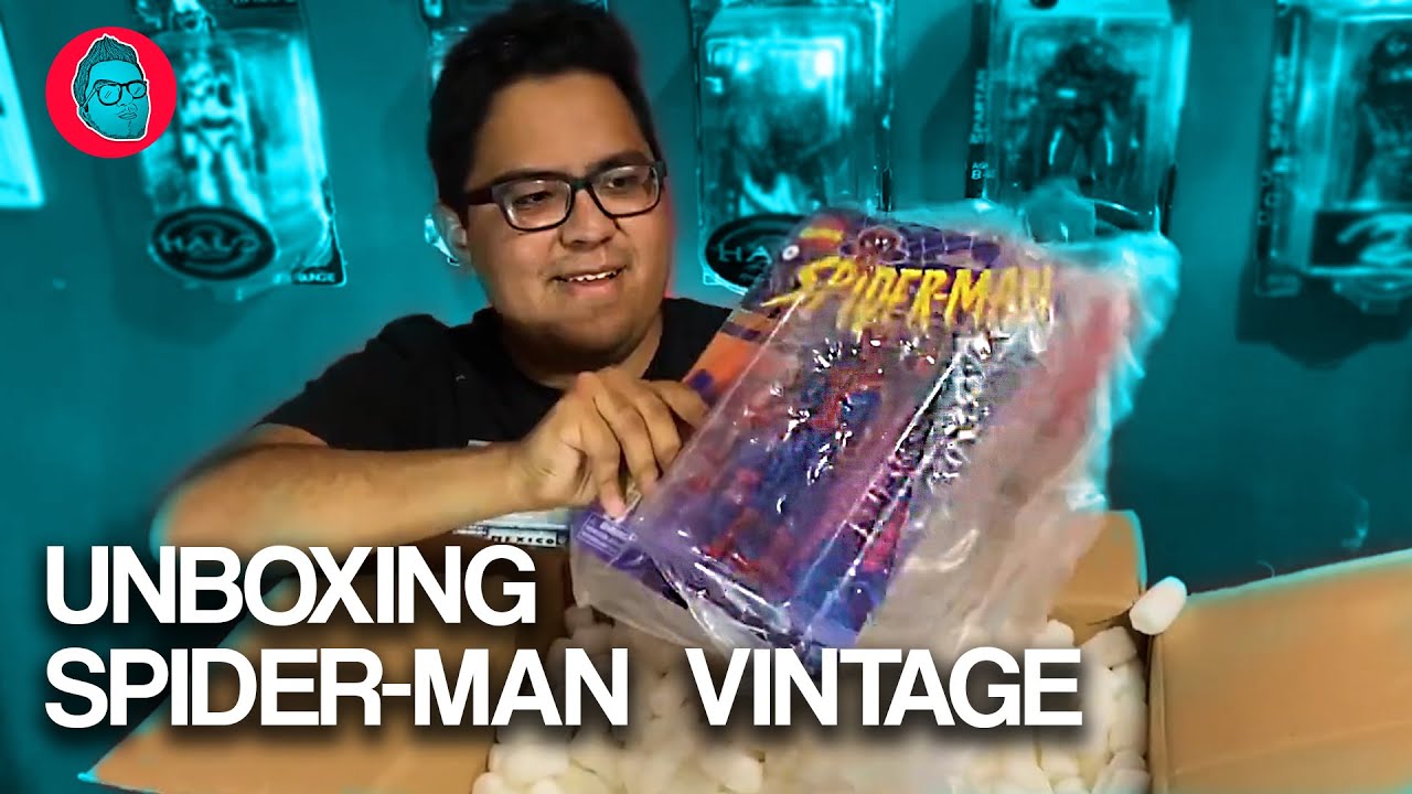 SPIDER-MAN VINTAGE UNBOXING (& Raptor AMBER COLLECTION) - YouTube