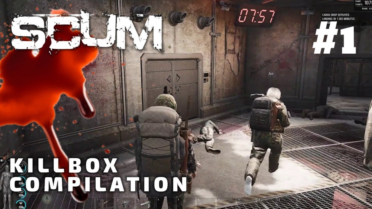 SCUM - KILLBOX COMPILATION PART 1 #SCUM - YouTube