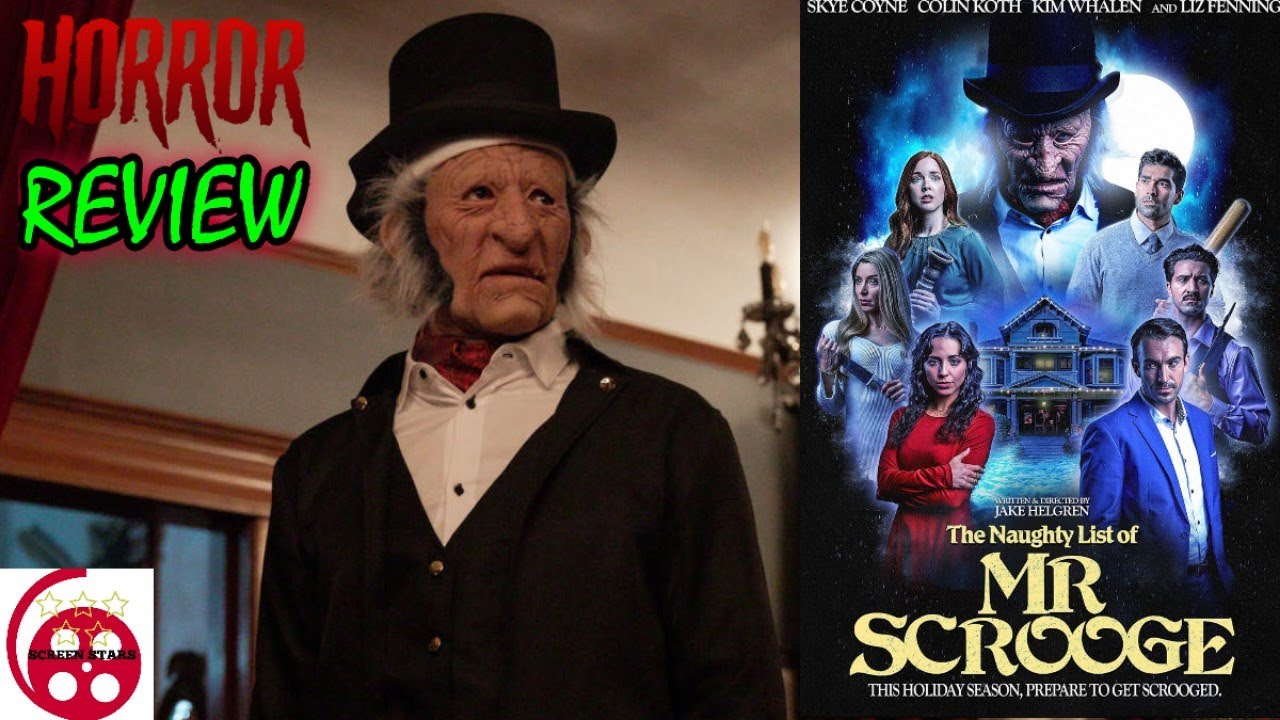 The Naughty List Of Mr Scrooge (2024) Horror Film Review - YouTube